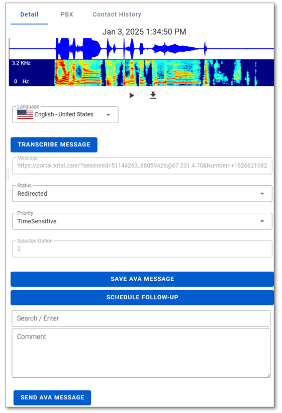 The Status and Priority update automatically when the recipient makes ...